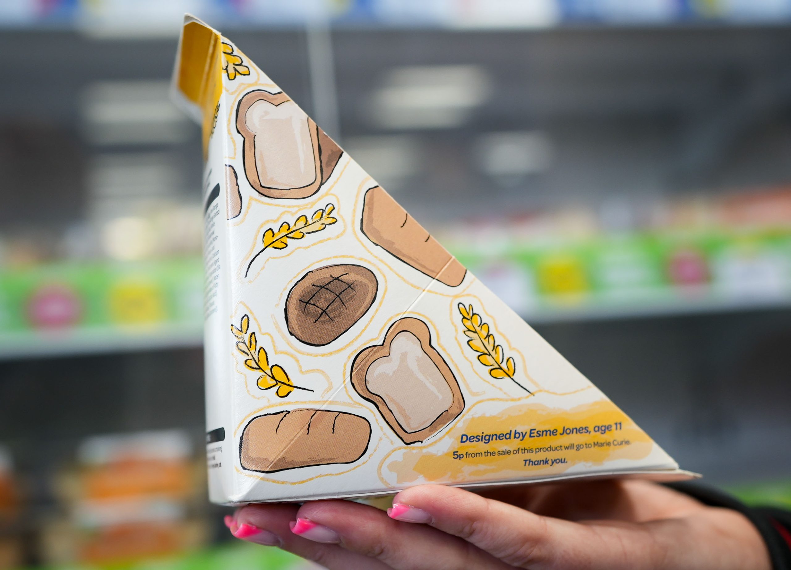 Spar sandwich pack design competition won by 12-year-old Esme Jones ...