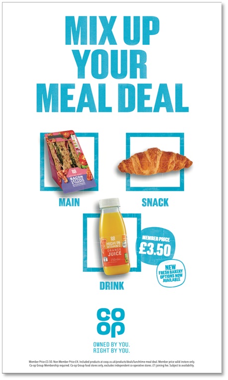 Co-op adds in-store bakery to meal deal menu | Talking Retail