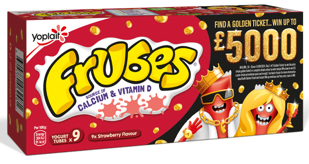 Frubes unveils ‘golden ticket’ on-pack promotion | Talking Retail