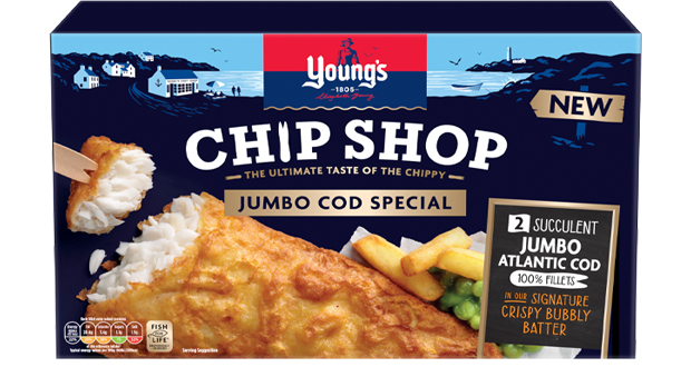 Young’s Chip Shop launches Jumbo Cod to target ‘fakeaways’ | Talking Retail