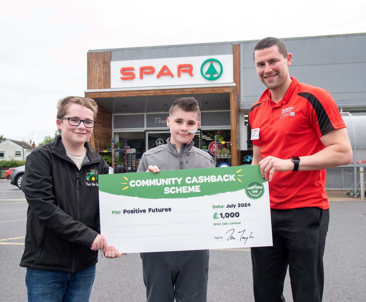 Spar awards £100,000 to charities as part of Community Cashback Scheme ...