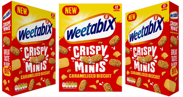 New Caramelised Biscuit joins Weetabix Crispy Minis range | Talking Retail