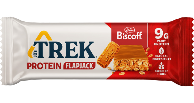 Trek unveils new Biscoff Protein Flapjack | Talking Retail