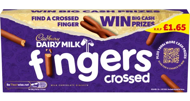 Cadbury Fingers ‘Crossed Fingers’ activation returns | Talking Retail