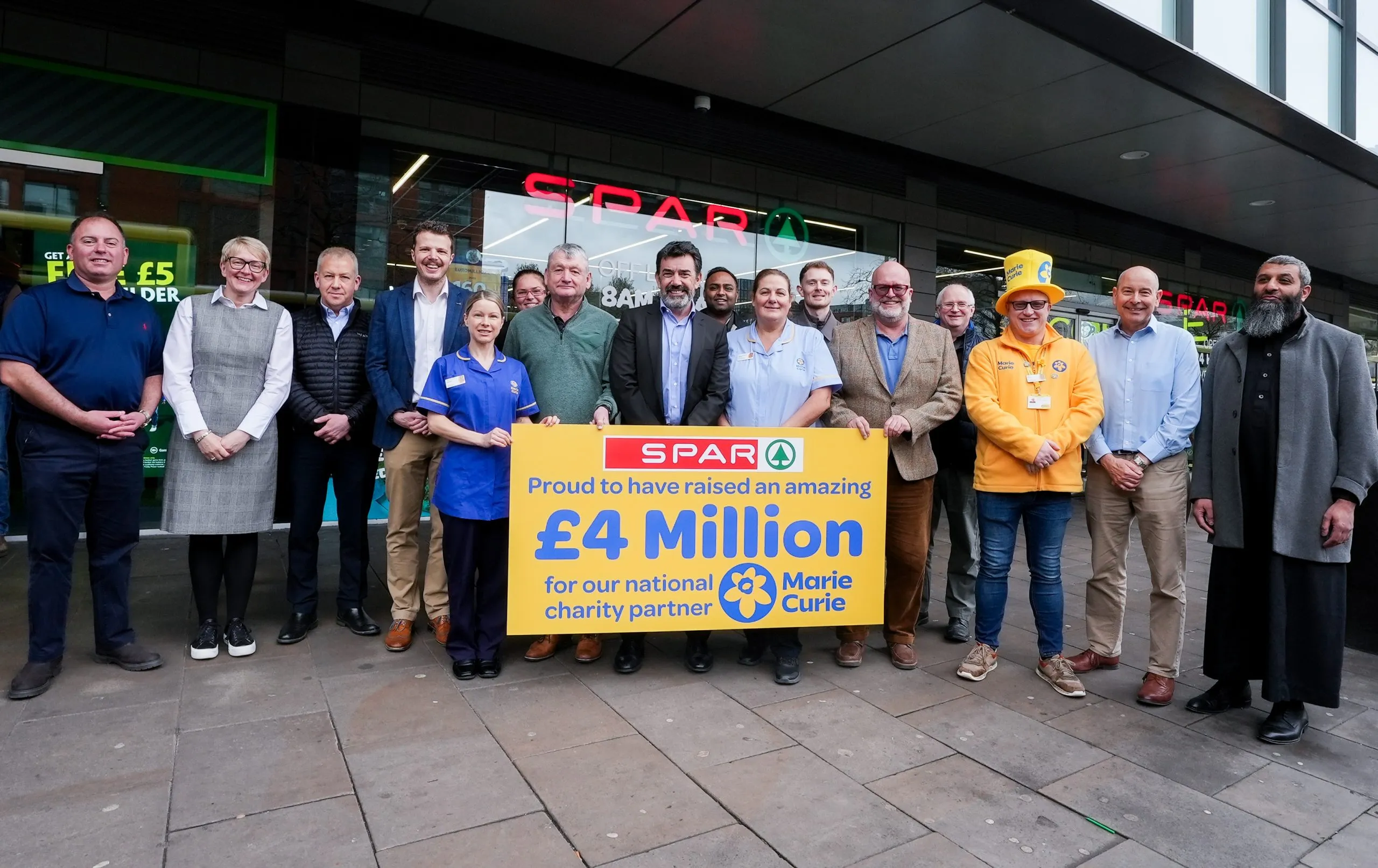 Spar UK reaches fundraising milestone for Marie Curie | Talking Retail