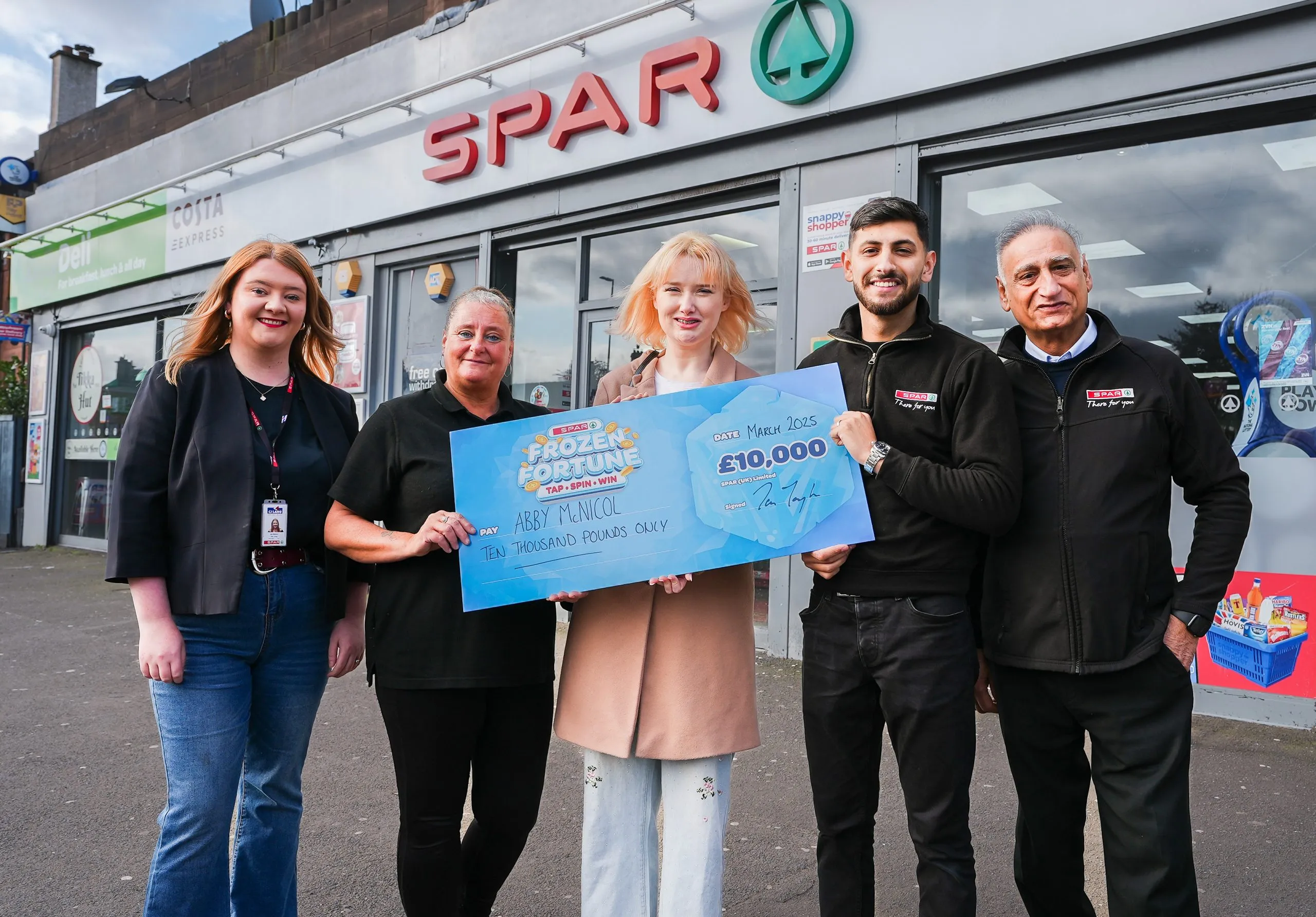 Four grand prize winners bag £10k in Spar’s Frozen Fortune campaign ...