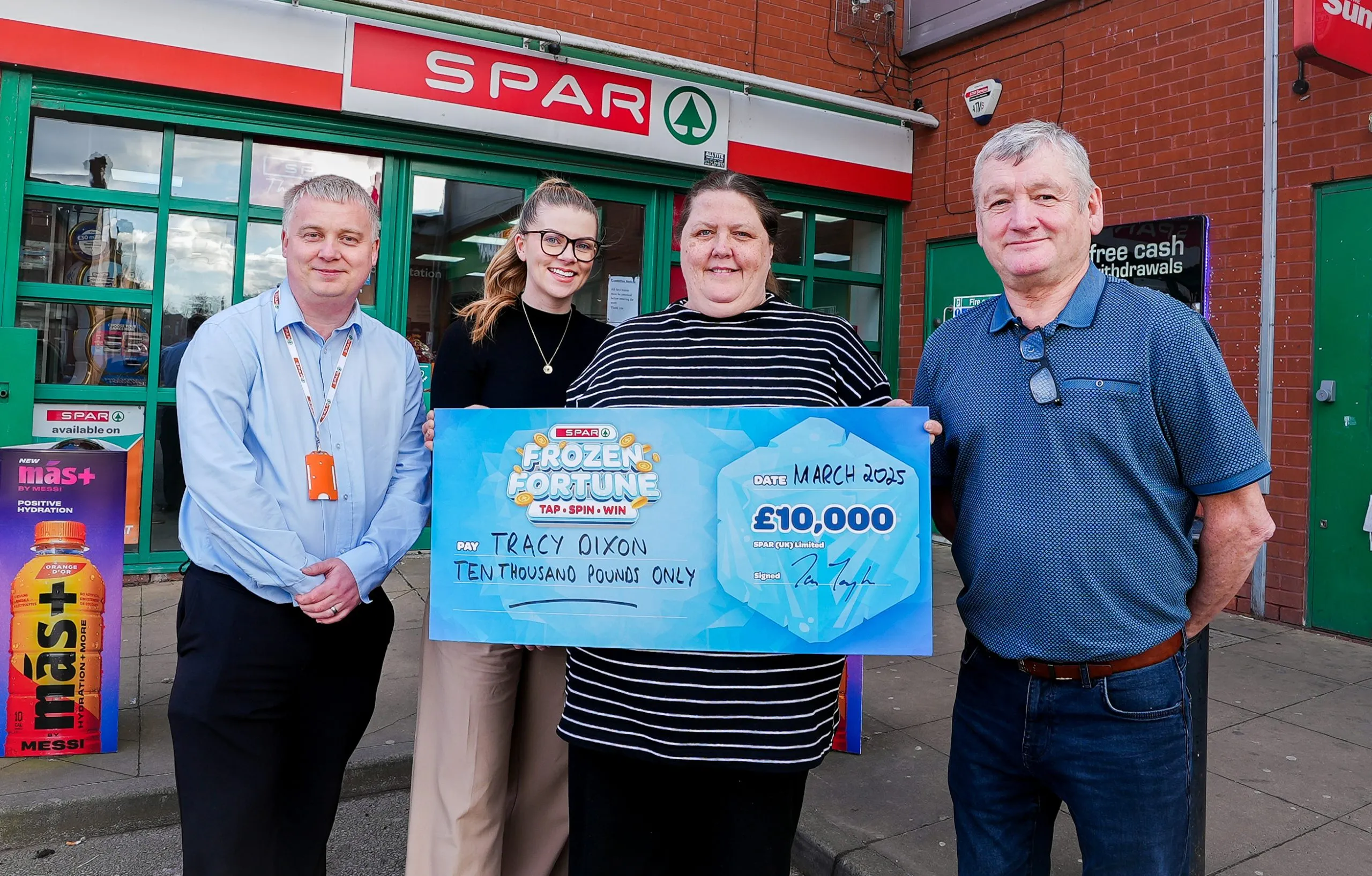 Four grand prize winners bag £10k in Spar’s Frozen Fortune campaign