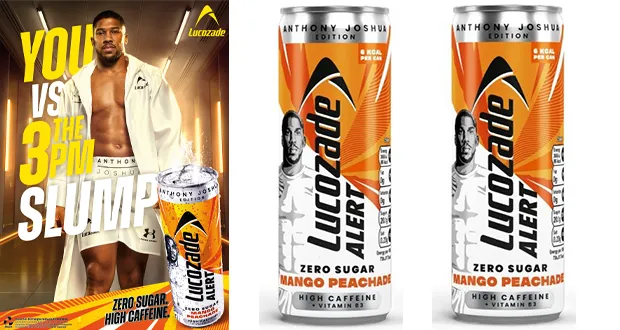New collaboration with Anthony Joshua and Lucozade Alert | Talking Retail