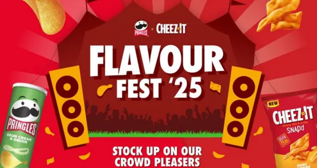 Co-branded Pringles and Cheez-It wholesale depot roadshow launches ...