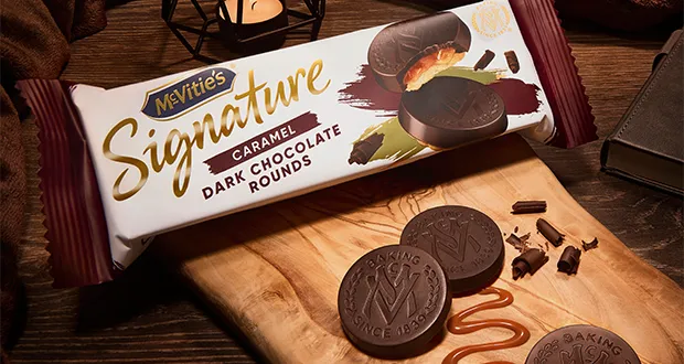 Pladis adds Dark Chocolate Caramel Rounds to McVitie’s Signature range ...