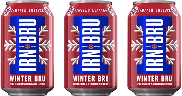 Irn-Bru launches limited edition Winter Bru flavour, Spiced Cinnamon & Ginger | Talking Retail