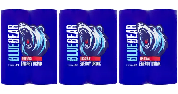 Spar energy drink Blue Bear launched in new 4-pack format | Talking Retail