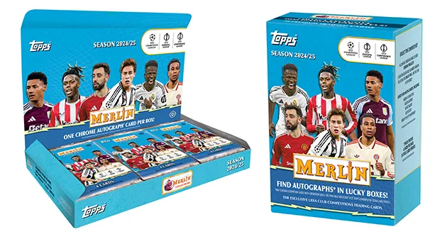 Topps celebrates 30 years of Merlin with anniversary collection ...