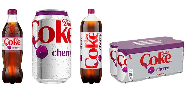 Diet Coke doubles down on success of cherry variant | Talking Retail