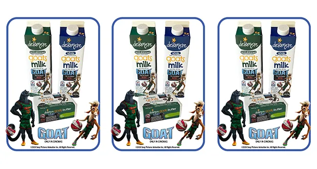 Delamere teams up with Sony Pictures Animation’s Goat with an on-pack ...