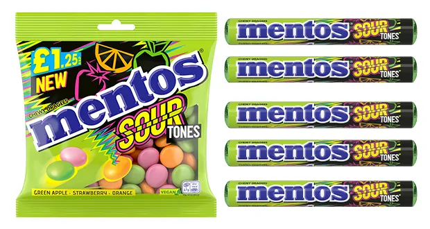 Mentos taps into trends with new Sour Tones | Talking Retail