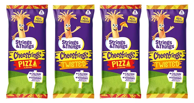 Strings & Things updates packaging to reflect ‘real cheese’ credentials ...