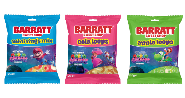 Barratt Sweet Shop launches limited-edition Super Mario Galaxy Movie ...