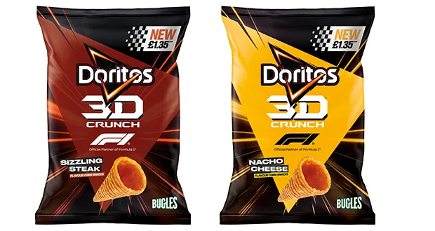 Doritos reveals new 3D format and accelerates its Formula 1 partnership ...