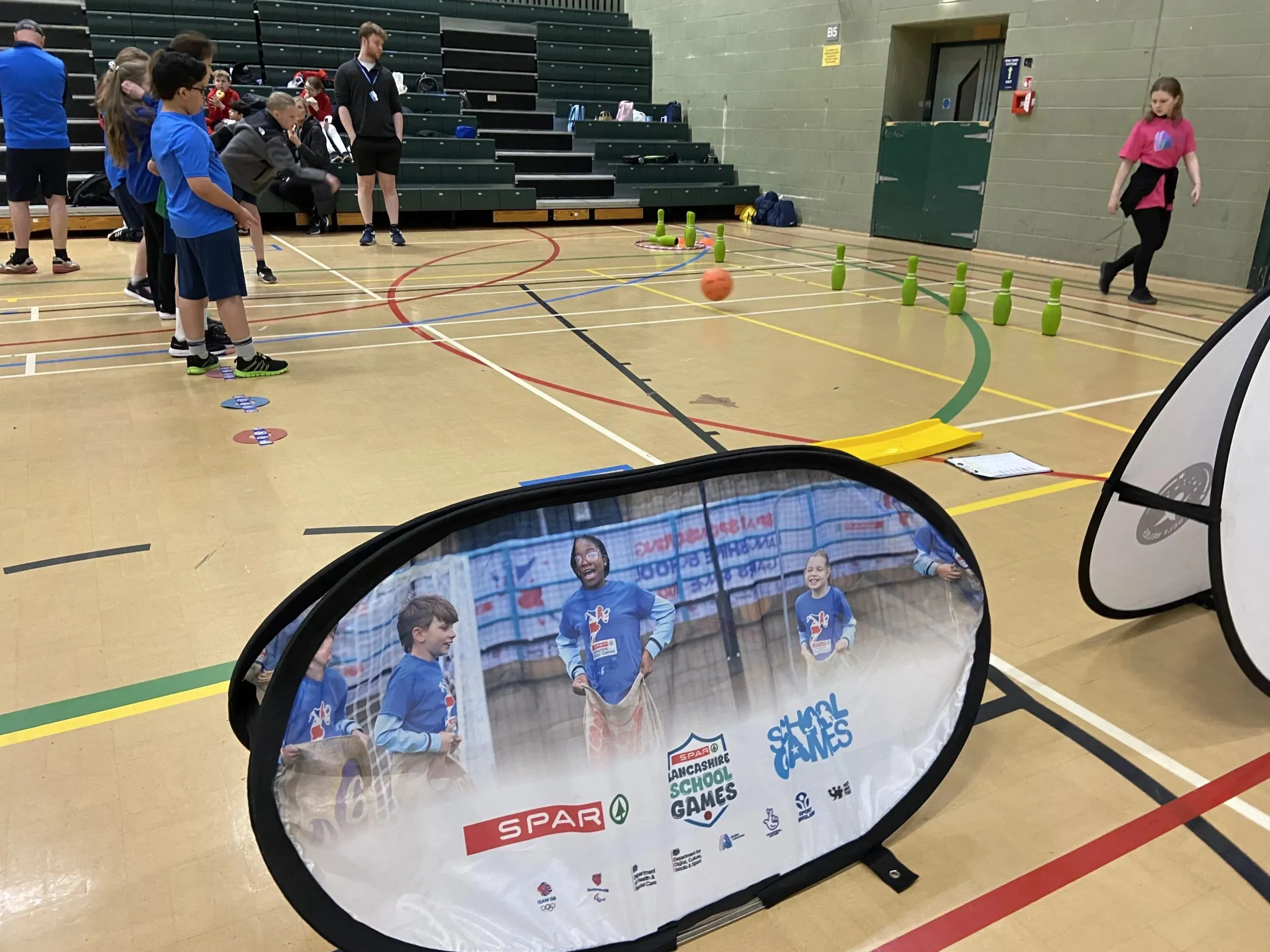 Competitive primary Panathlon Final held in Spar Lancashire School ...