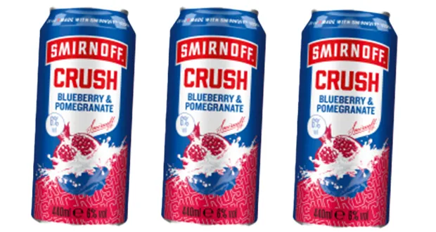 Smirnoff Crush unveils new Blueberry & Pomegranate Flavour, exclusive ...