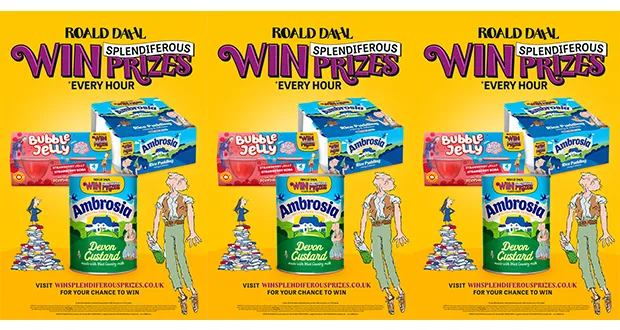 Roald Dahl characters to feature on Ambrosia, Angel Delight and Birds ...